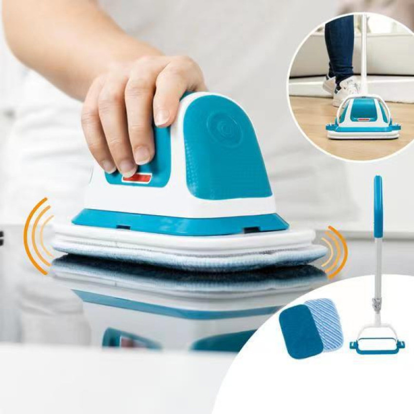Powerful Vibrating Blue Cordless Cleaning Machine