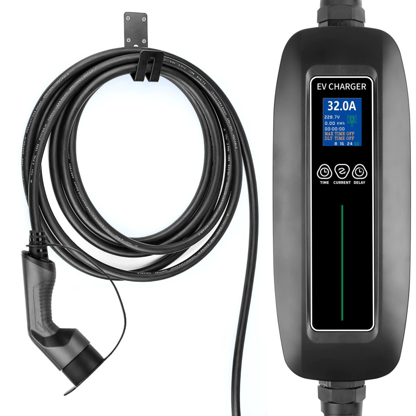 Transportabel 1-faset EV oplader