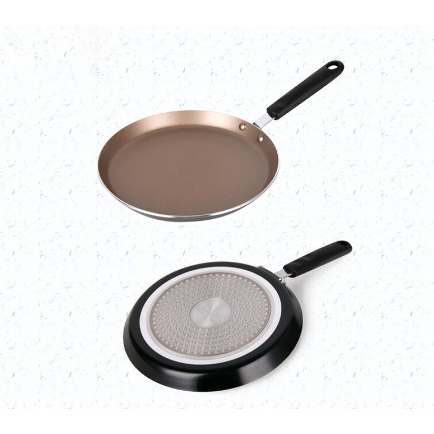 Aluminium non-stick flat pan