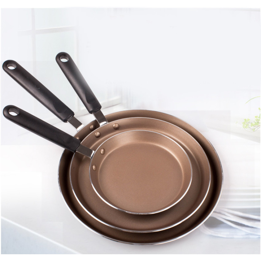 Aluminium non-stick flat pan