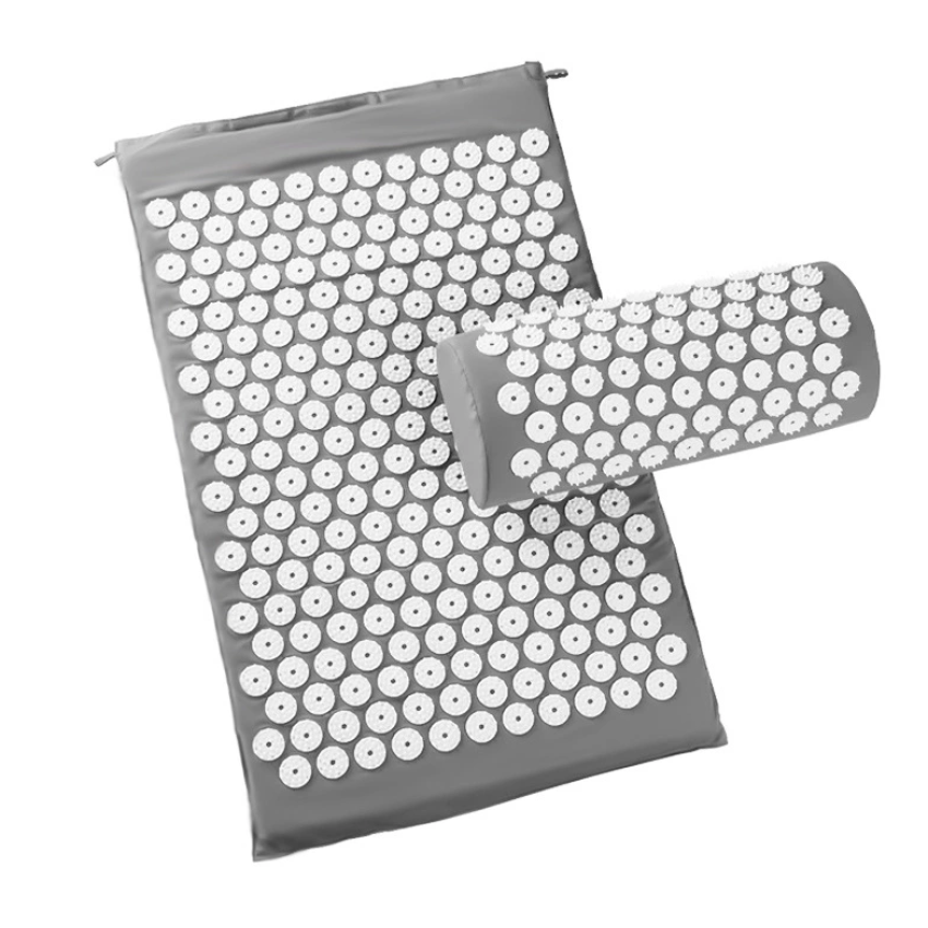 Prosource Fit Acupressure Mat and Pillow Set for Back/Neck Pain Relief ...