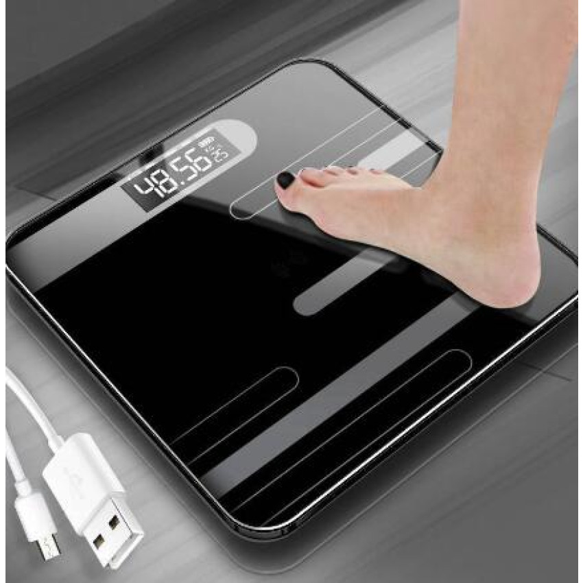 Bathroom body scales electronic smart glass home digital floor balance ...