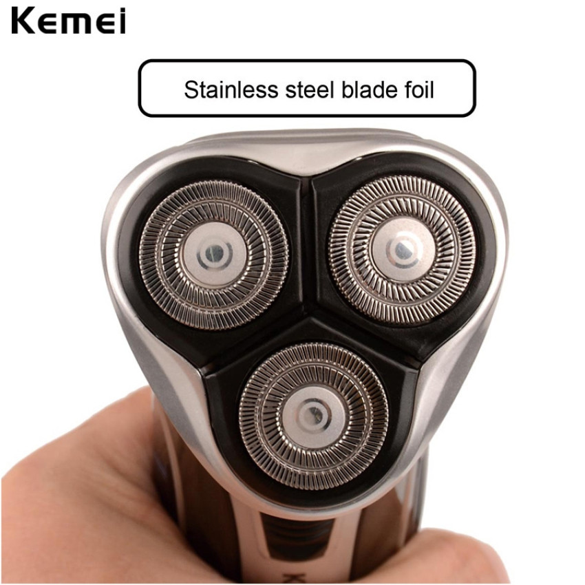 100-240V Rechargeable Electric 3D Triple Floating Shaver - men