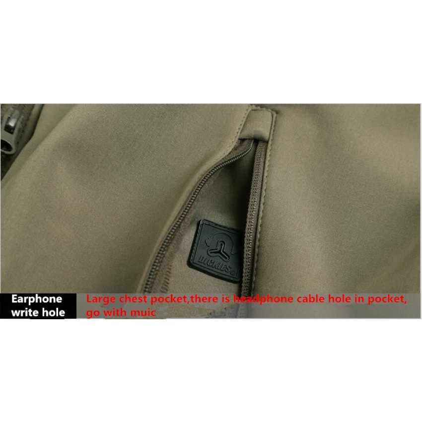TAD Winter Shark Skin Military Windproof Tactical Softshell Jacket ...