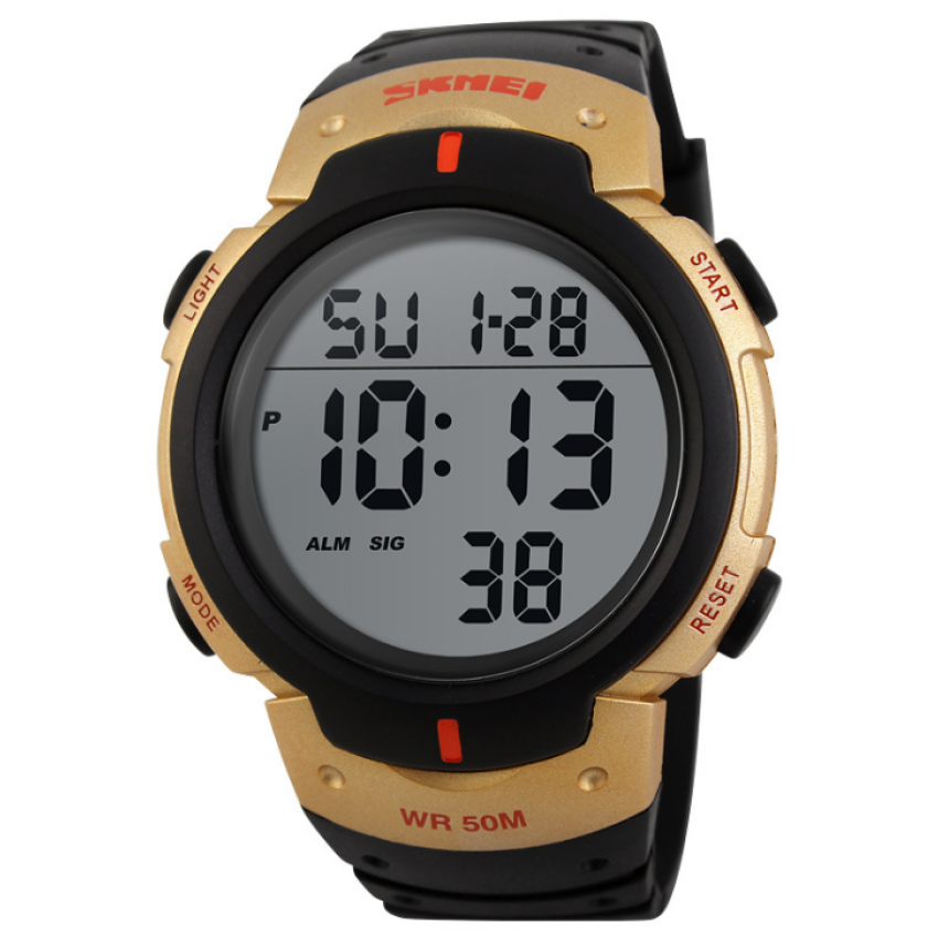 Water Resistant Digital LED Watch - electronics