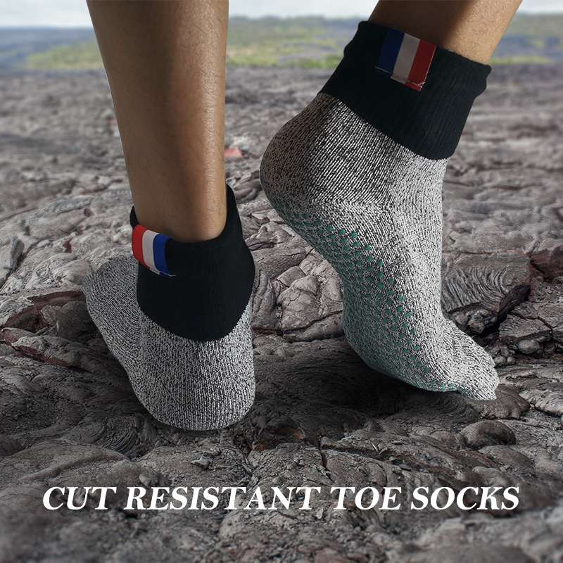 Unisex Cut Resistant Five Toe Socks Comfortable Non Slip Stockings ...