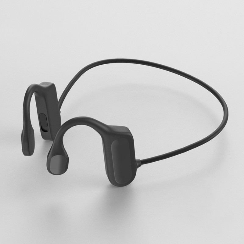 Bone conduction hanging neck bluetooth headset