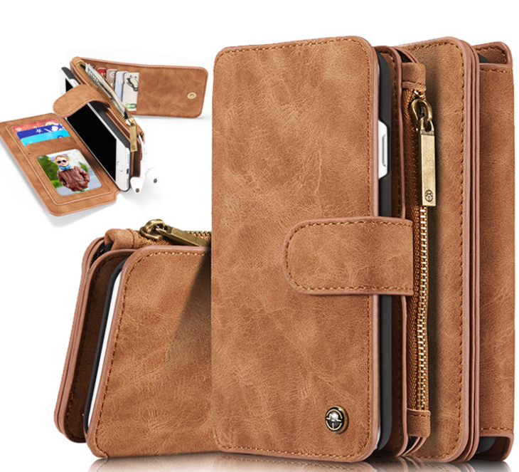 2in1 Cow leather smart phone wallet - electronics